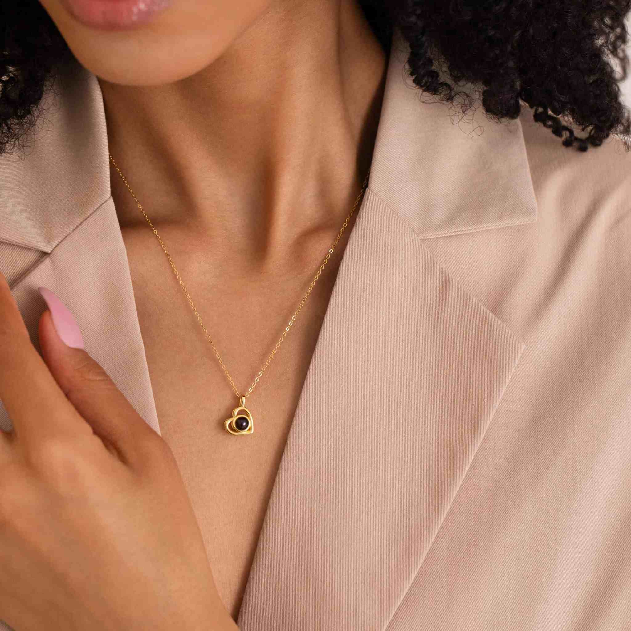 Photo Projection Necklace | Allure Jewellery