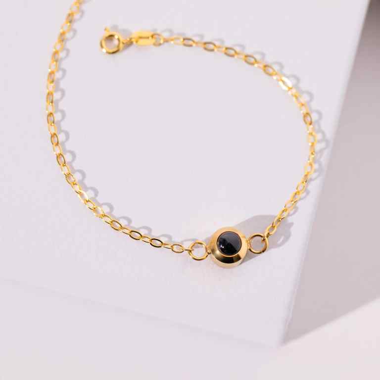 Photo Projection Bracelet UK | Silver, Gold & Rose Gold